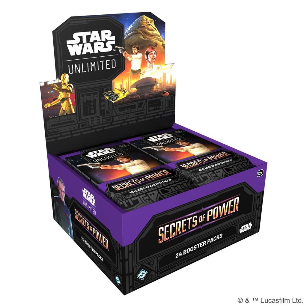 Star Wars: Unlimited Card Game - Secrets of Power - Booster Box Mr ...